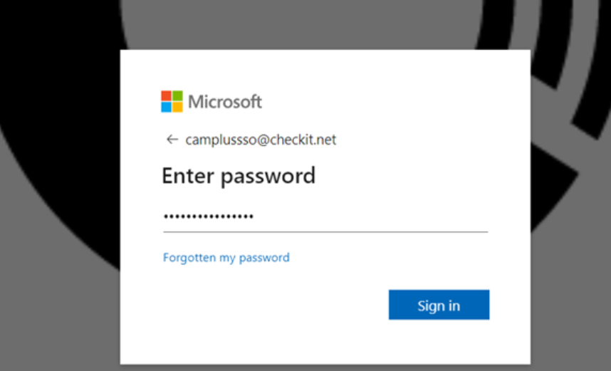 Checkit Single Sign-On (SSO) Overview for Medical Monitoring (CAM+ ...
